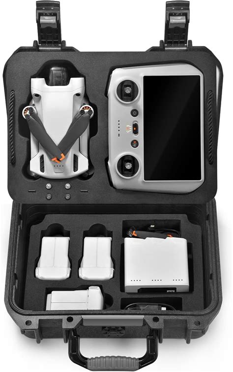 Lekufee Waterproof Hard Case Compatible With Dji Mini 3 Pro Dji Rc