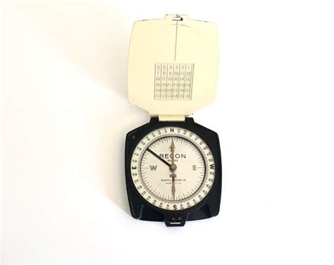 Vintage Keuffel And Esser Recon Compass Model 80 0090 Etsy