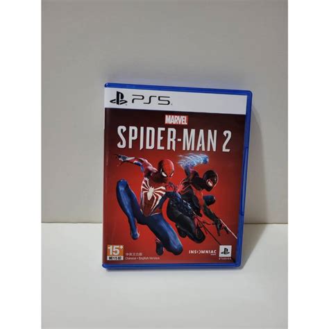 Ps5 漫威蜘蛛人 2 Marvels Spider Man 2 中文版 亞版 ㄧ般版 9成9近全新（無特典） 現貨 蝦皮購物