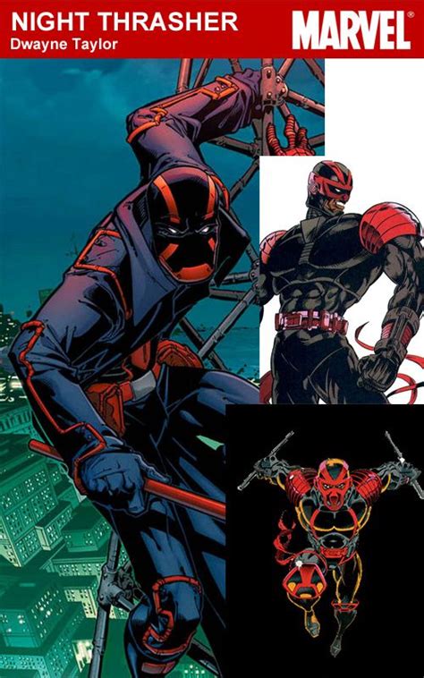 Night Thrasher Thrasher New Warriors Black Comics