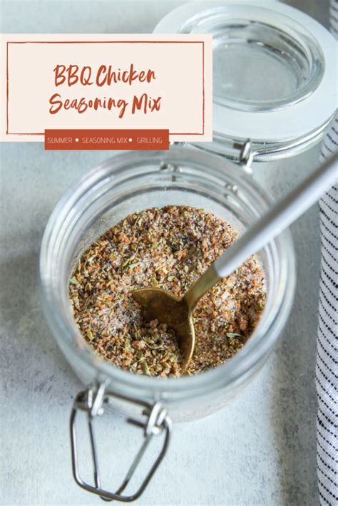 Bbq Chicken Seasoning Mix Sweetphi