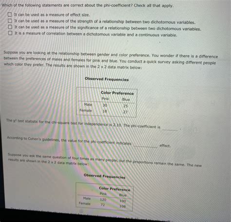 Solved Which Of The Following Statements Are Correct About