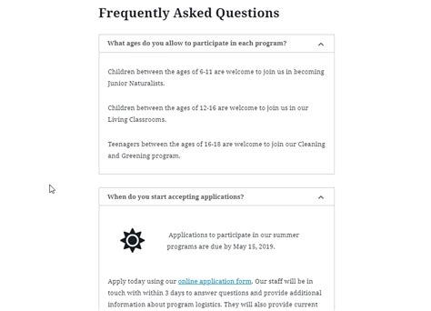 Adding An Accordion To Your Content Wired Impact