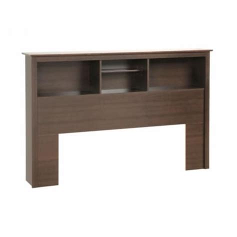 Ergode Full Queen Bookcase Headboard Espresso 1 Kroger