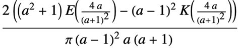 Simplifying Expressions How To Simplify Elliptic Integrals