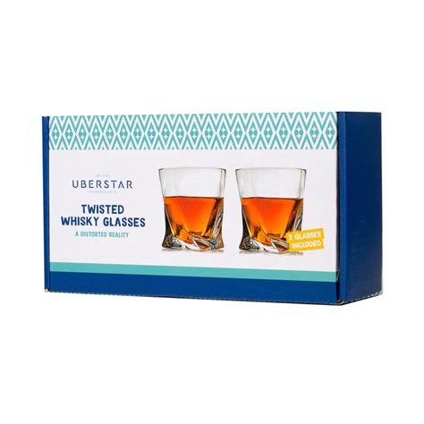 Twisted Whisky Glasses — Maple Ts