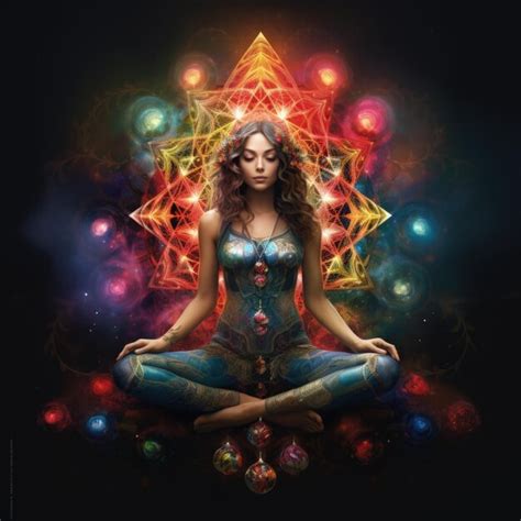 Premium Ai Image Chakra In Meditation Energy Healing And Spiritual