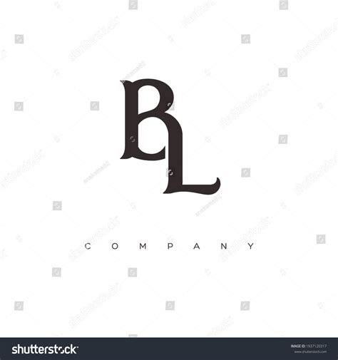 Bl Initials Logo Design Vector Stock Vector Royalty Free 1937120317 Shutterstock