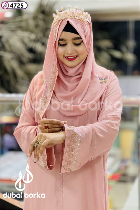 Jhilmil Borka Vol 4 Pink Elevate Your Style With Elegance Dubai Borka
