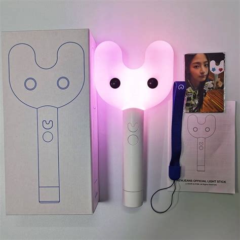 Newjeans Official Light Stick Bluetooth De Concerto De Bastão De Luz