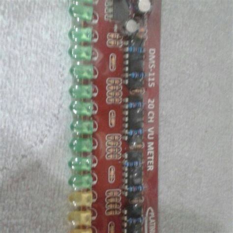Jual Kit Spectrum Analyzerled Vu Meter 20 Led Dms 115 Kab Bogor
