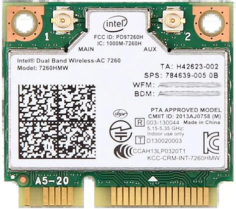 Intel Dual Band Wireless-AC 7260 (7260HMW) Drivers | Device Drivers