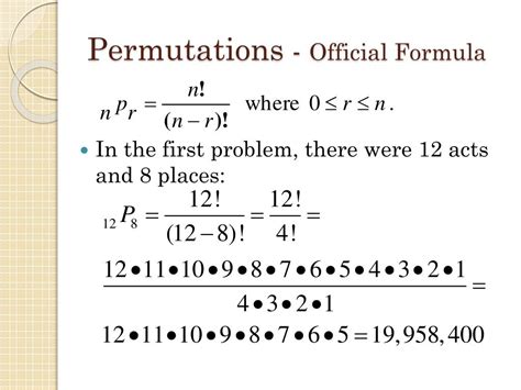 Ppt Permutations Combinations And Counting Theory Powerpoint
