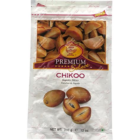 Deep Chikoo Slices 340 G Frozen