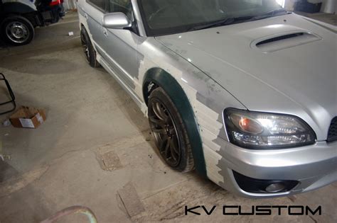 Изготовление накладок на арки для Subaru Legacy B4 — DRIVE2