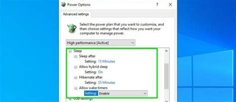 All Windows 10 Power Options Explained