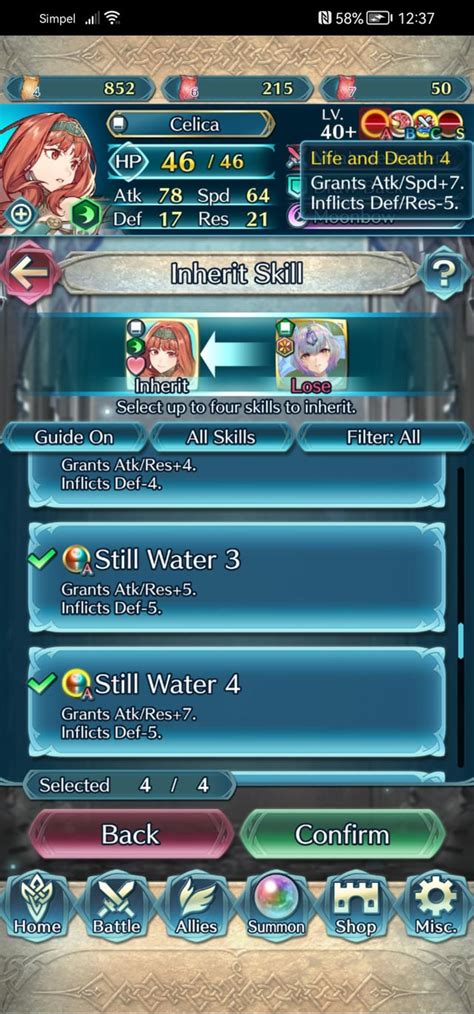 Is This Skill Inherit Worth It Celica Is 10 The Idea Is That She Doesnt Need Defense And Res