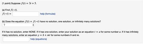 Solved Point Suppose F T T A Find F T Chegg Com