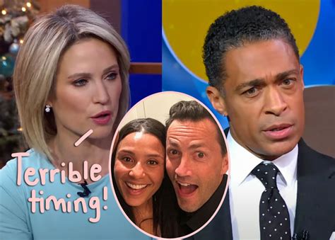 Tj Holmes And Amy Robach Livid Exes Romance Reveal Is Overshadowing
