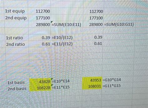 Solved I Tried The Formula In The Excel Sheet But Both Chegg Com