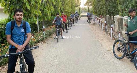 बिरला पब्लिक स्कूल के छात्रों का साइकिल एक्सपीडिशन
