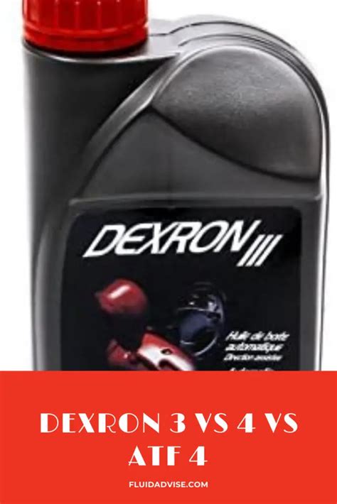 Dexron 3 Vs 4 Vs ATF 4 | Core Differences You Should Know