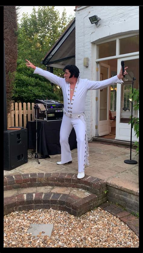 James Burrell As Elvis Presley Elvis Tribute Band Exeter Devon