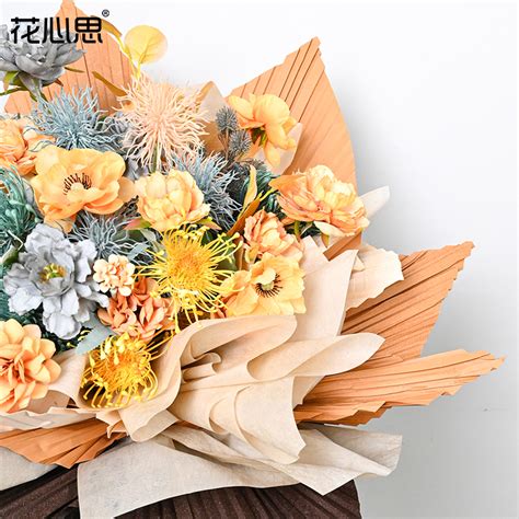 花心思抽取式牛奶棉棉纸鲜花包装纸防水花束包花棉花糖内衬纸花艺虎窝淘