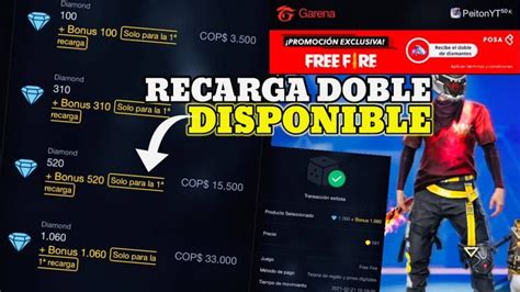 Cómo Recargar por Pagostore Free Fire Free Thing 1 Diamantes