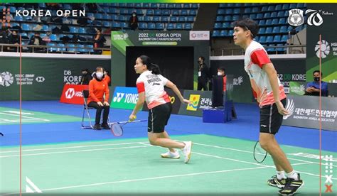 Hasil Korea Open 2022 Adnan Mychelle Gugur Di Perempatfinal Usai Kalah