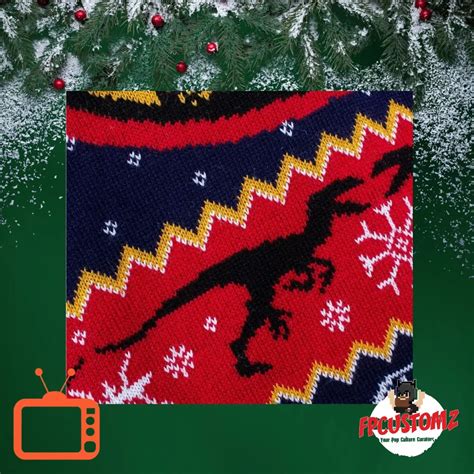 Shop Jurassic Park Christmas Jumper Get Festive With Fpcustomz