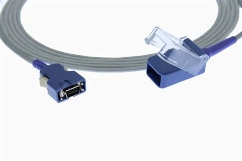 Sensor Type Reusable Nellcor Doc 10 Male Type Spo2 Female Extension