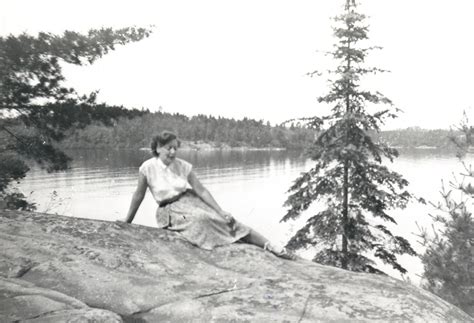 capt mondo s photo blog blog archive audrey stuart at georgian bay 1952