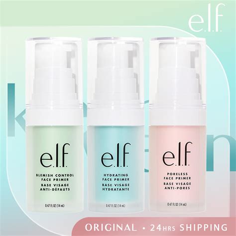 Elf Hydrating Face Primer Poreless Face Primer Blemish Face Primer L Mineral Infused 14ml