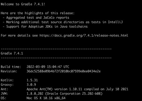 Mac 安装Gradle Mac 电脑使用记录 极客文档
