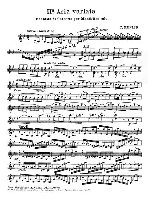 Imslp429437 Pmlp693870 Aria Variata C Munier Complete Score Pdf