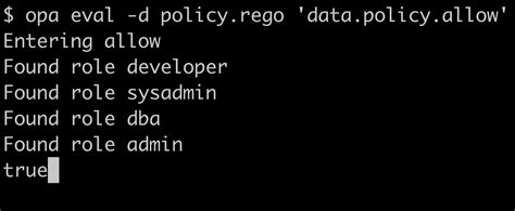 Write Policy In Opa Enforce Policy In Sql By Torin Sandall Open Policy Agent