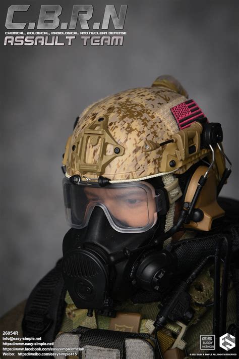 Easyandsimple 26054r 1 6 Cbrn Assault Team