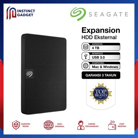 Jual Seagate Expansion Hardisk Eksternal 4TB Shopee Indonesia