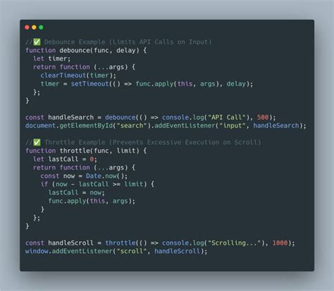 Interview 4 🚀 Mastering Debouncing And Throttling In Javascript Ever