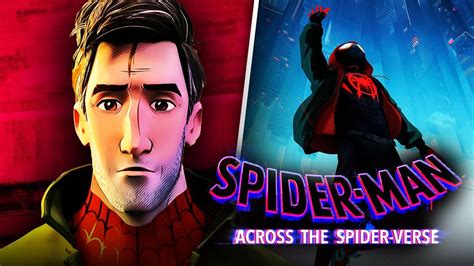 Into The Spider Verse Peter Parker Spiderman Art Off