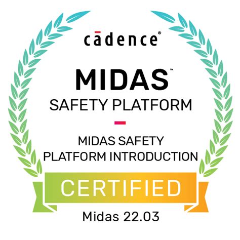 Midas Safety Platform Introduction V2203 Exam Credly