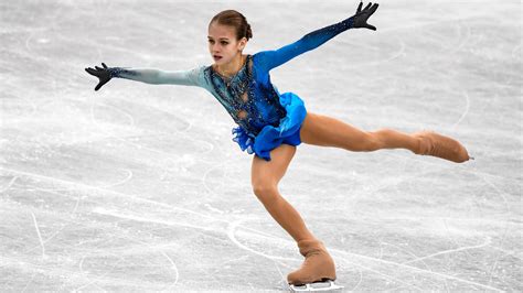 Meet Alexandra Trusova The First Female Figure Skater To Land 2 Quads