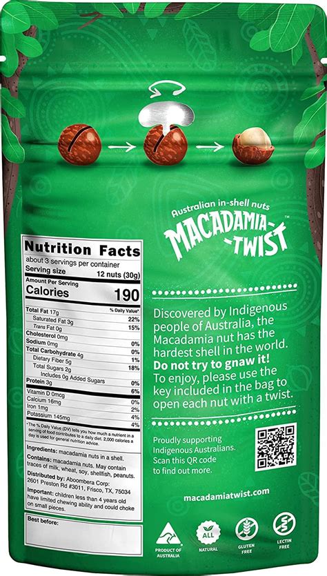 Premium Australian Macadamia Nuts In Shell Dry Roasted 8 Oz With Key Device Buy Now With