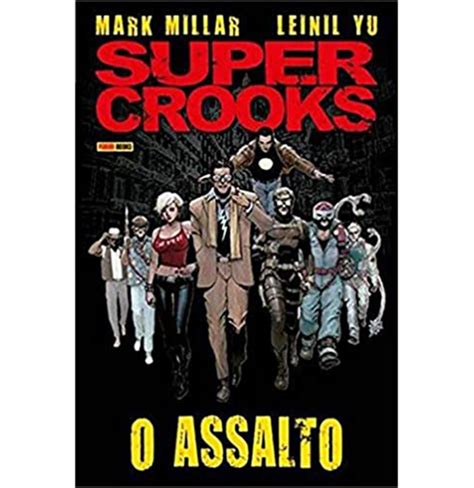 Supercrooks O Assalto Vol1 Capa Dura Loja Shinozaki