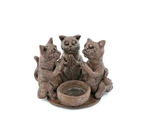 Статуетка свічник котики — ціна 350 грн у каталозі Статуетки Купити товари для дому та побуту за