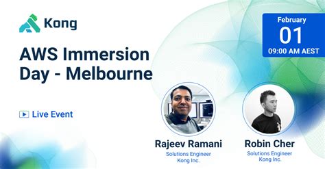 Aws Immersion Day Melbourne Seamless Apim With Kong Konnect And Amazon Eks Kong Inc