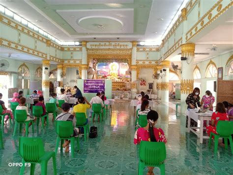 ချမ်းအေးသာစံမြို့နယ်တွင် ပန်းခင်းစီမံချက်ဖြင့် ရပ်ကွက်နေ ပြည်သူများအား