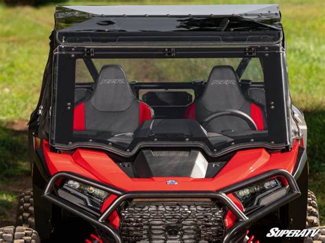 Superatv 2024 Polaris Rzr Xp Maxdrive Power Flip Windshield Asa