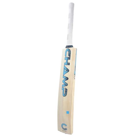 Champ Test Pro 5 Star English Willow Cricket Bat 5 Blue Black